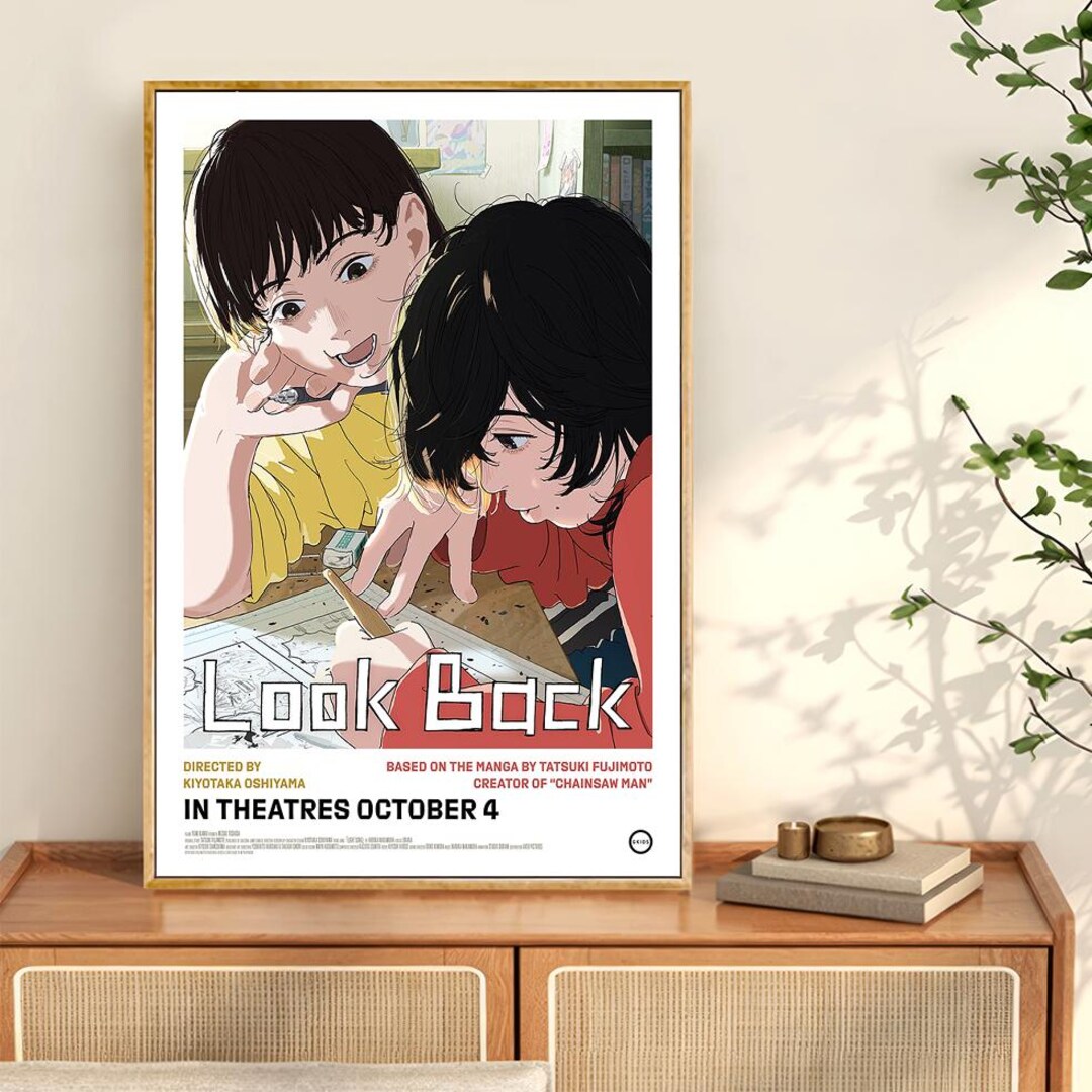 Look Back Movie Poster,movie Prints for Cinema Rooms,wall Art Decor ...