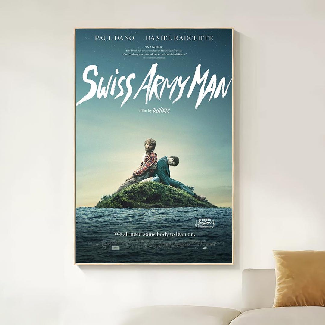 Swiss Army Man Movie Poster,movie Prints for Cinema Rooms,wall Art ...