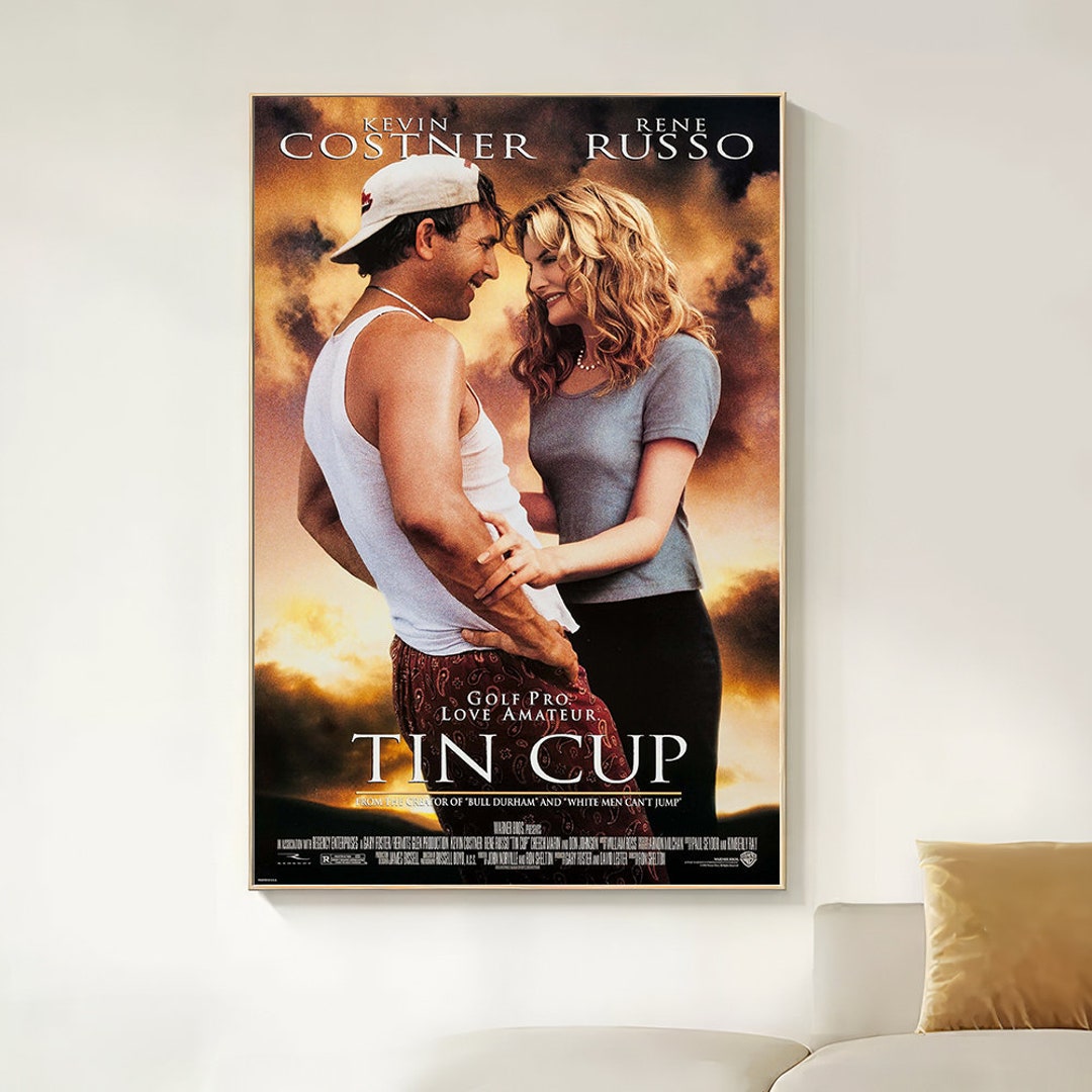 Tin Cup Movie Poster,movie Prints for Cinema Rooms,wall Art Decor Print ...