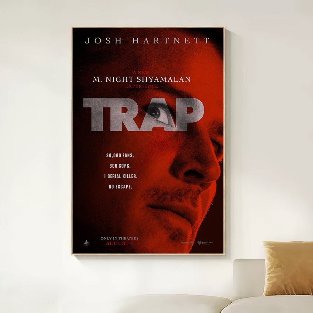 Trap Movie Poster,movie Prints for Cinema Rooms,wall Art Decor Print ...