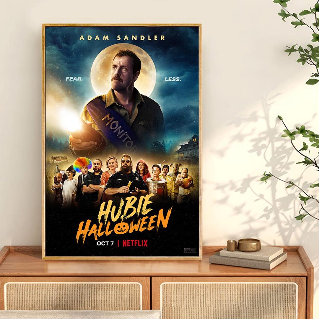 Hubie Halloween Movie Poster,movie Prints for Cinema Rooms,wall Art ...