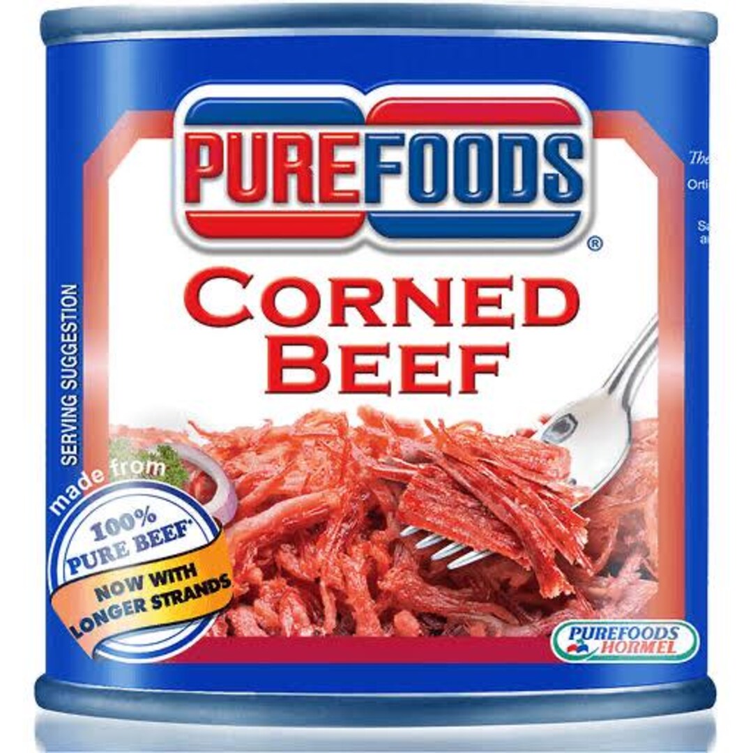 Purefoods Corned Beef 390 Grams - Etsy