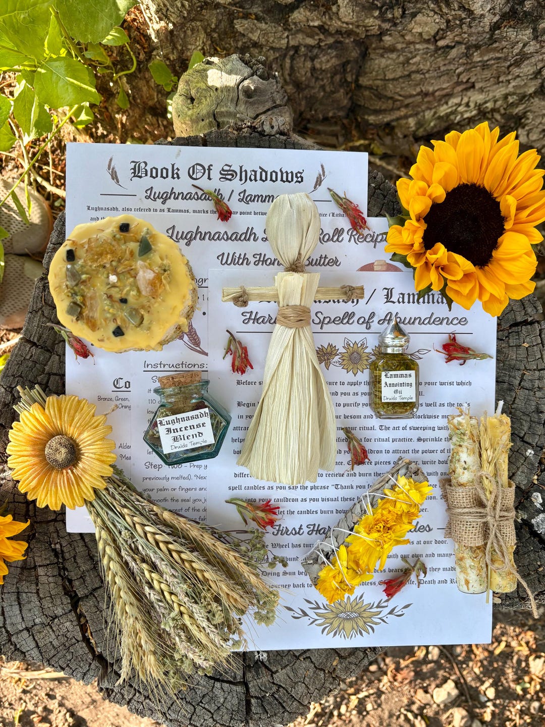 Lughnasadh Altar Kit, Lughnasadh Altar Decor, Lammas Ritual Set ...
