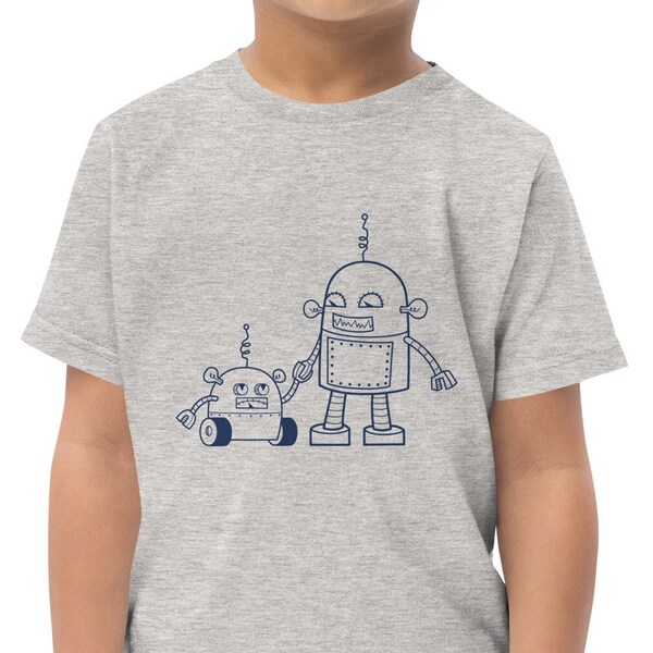 Robot T Shirt - Etsy