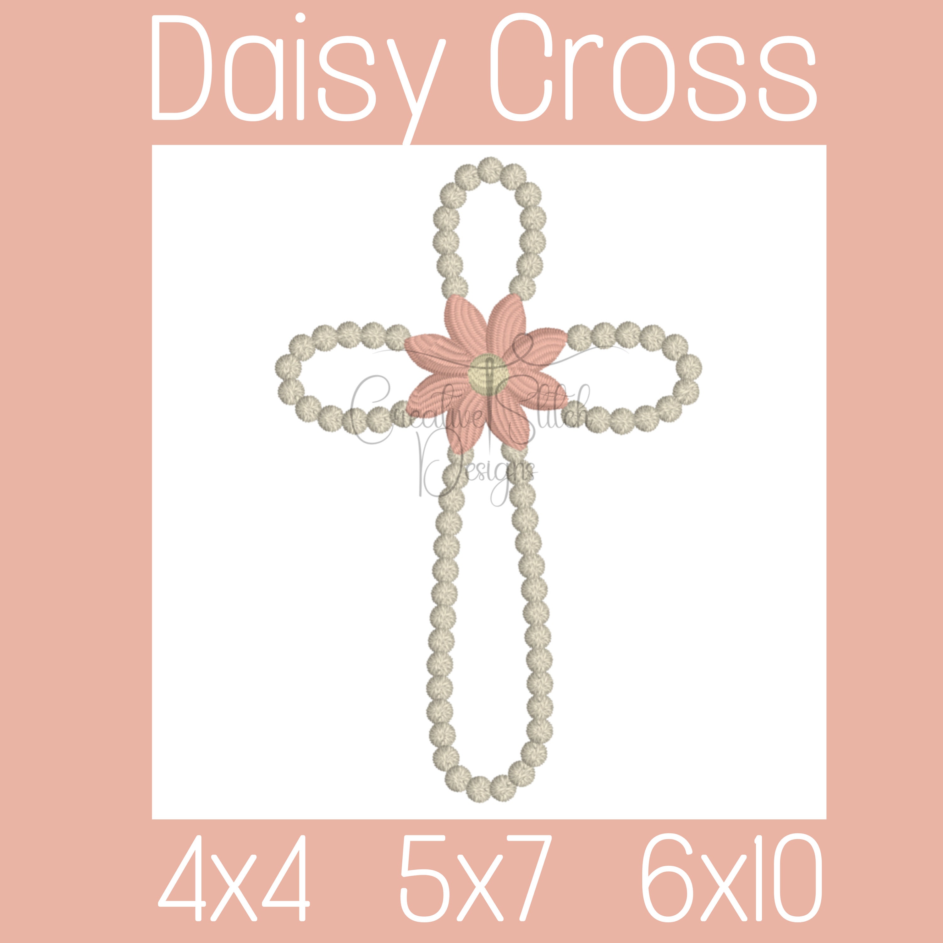 Religious Embroidery Design for Girls,cross Embroidery Design ...