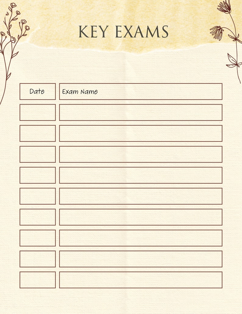 Academic School Year Planner for Teachers - Etsy