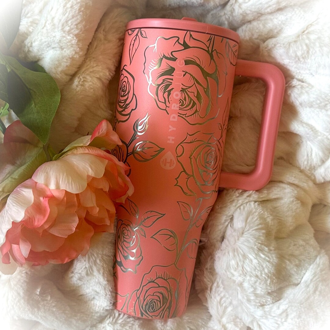 Gravur Hydrojug Traveller graviert Sommer Pfirsich Hydrojug Laser ...