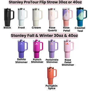 Engraved Stanley Quencher Peony Hawaiian Laser Stanley Tumbler Peony ...