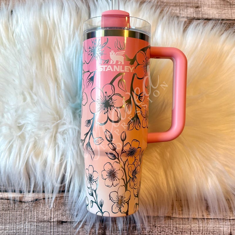 Cherry Blossom Stanley Cup - Etsy