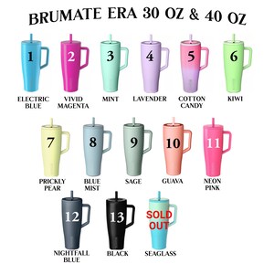 Engraved Brumate Era Tumbler Mint Brumate Cup Reading Themed Brumatr ...