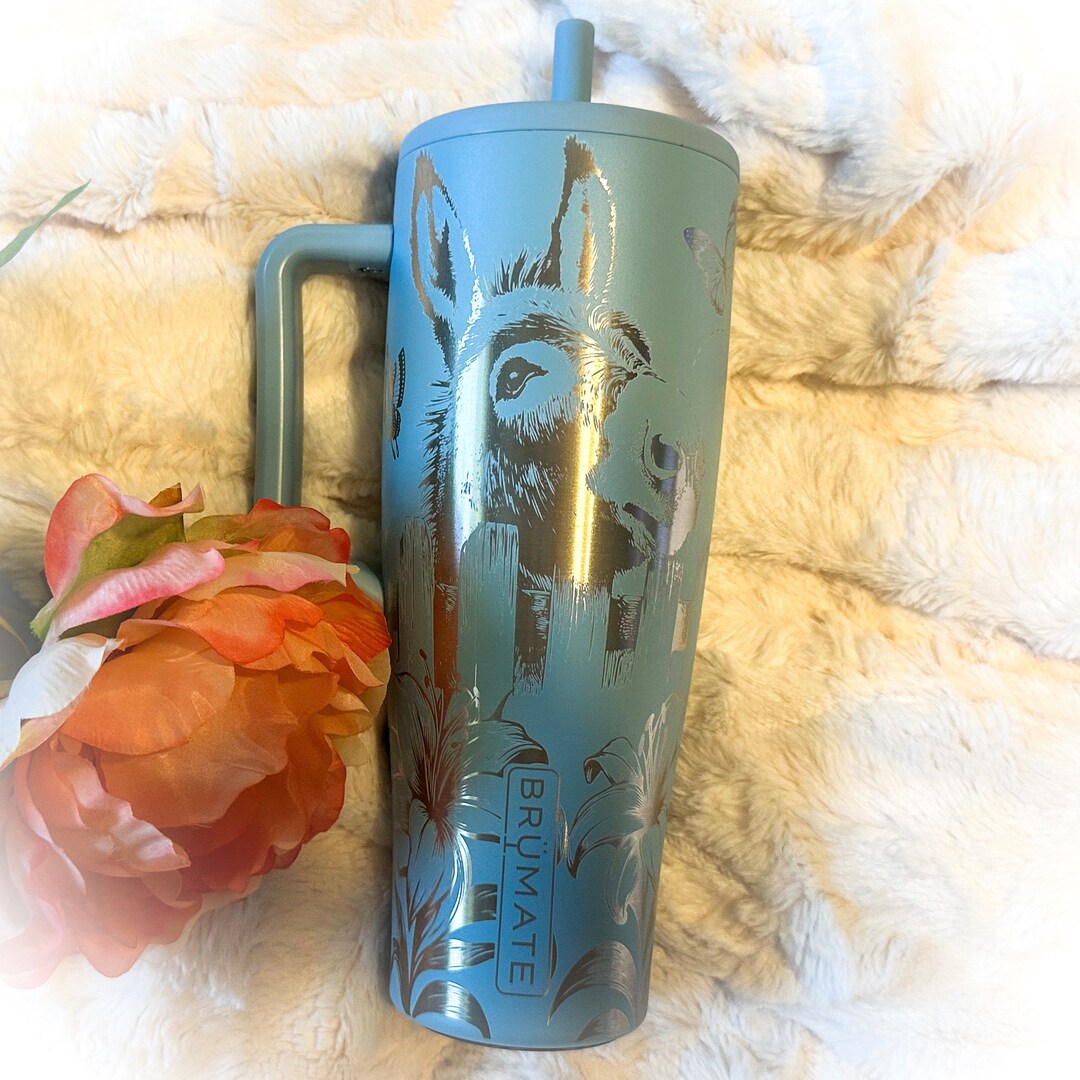 Laser Engraved Brumate Tumbler Donkey Tumbler Country Engraved Brumate ...