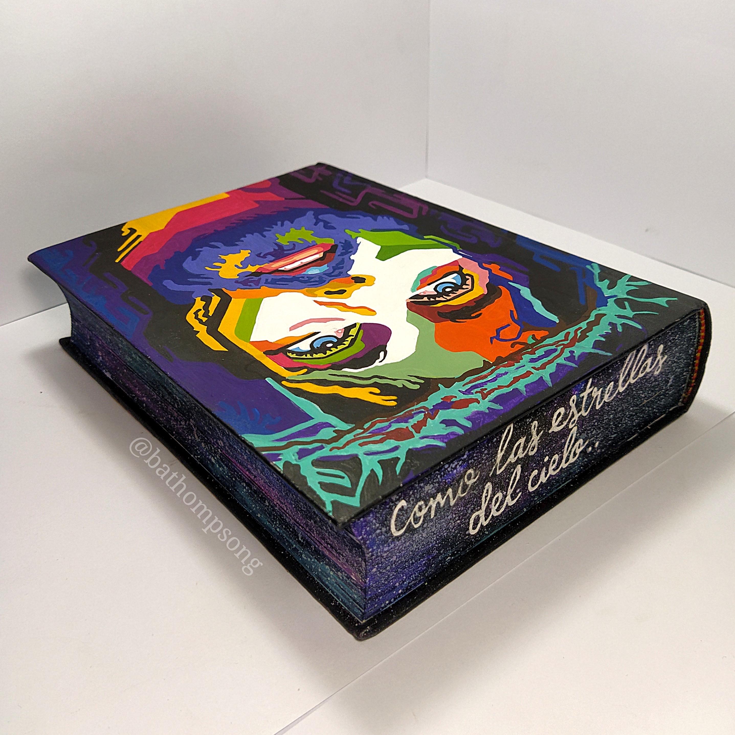 Hand Painted Bible Cover, Bible Verse Artwork |custom Christian Art - Etsy