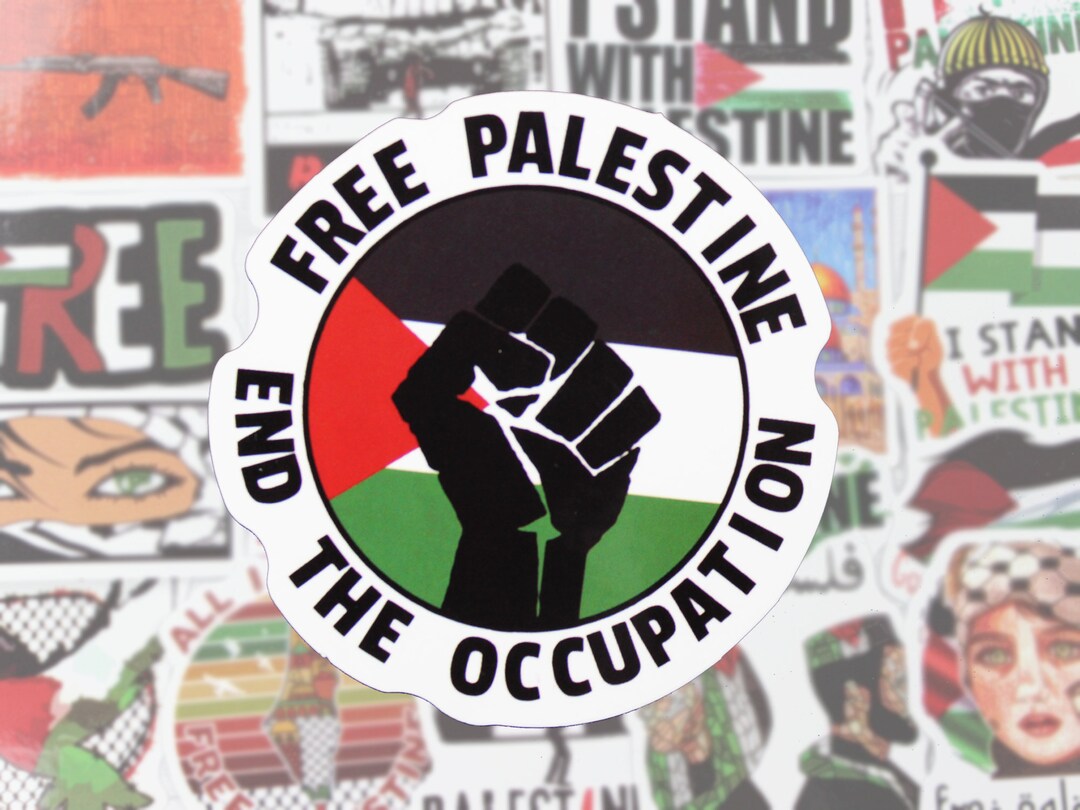 50 Palestinian Waterproof Laptop Stickers Pack for Laptop,hope for Palestine Decals,solidarity ...