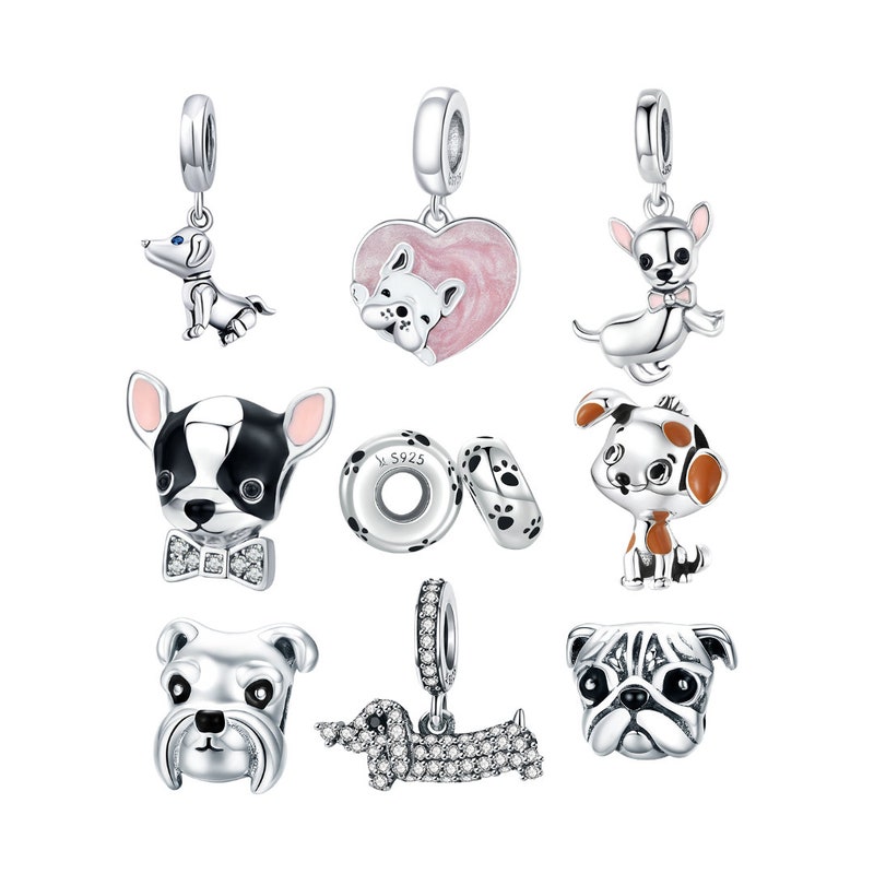 Dog Charm - Etsy