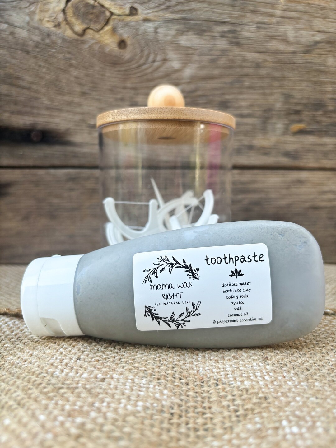 Toothpaste Handmade Toothpaste All Natural Toothpaste Non Toxic ...