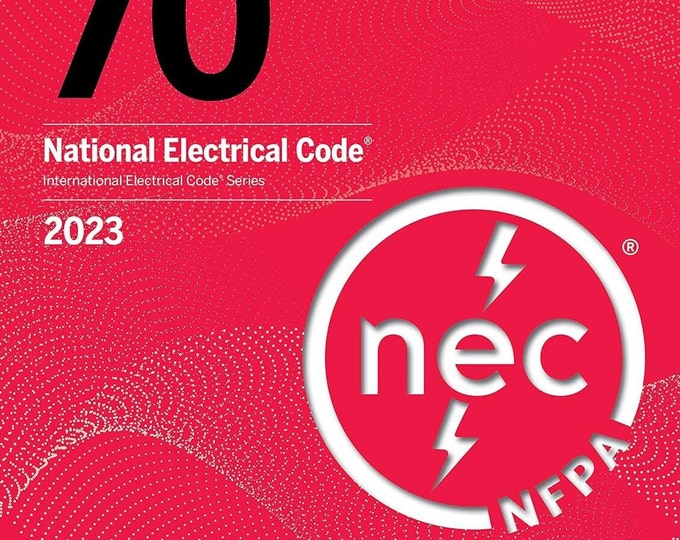 NFPA 70 Nec, National Electrical Code, 2023 Edition, Paperback With ...