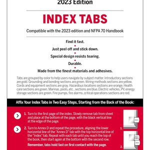 NFPA 70 Nec, National Electrical Code, 2023 Edition, Paperback With ...