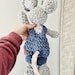 Made to Order || Mouse in Overalls Lovey || Mouse Lovey || Mouse Toy ...