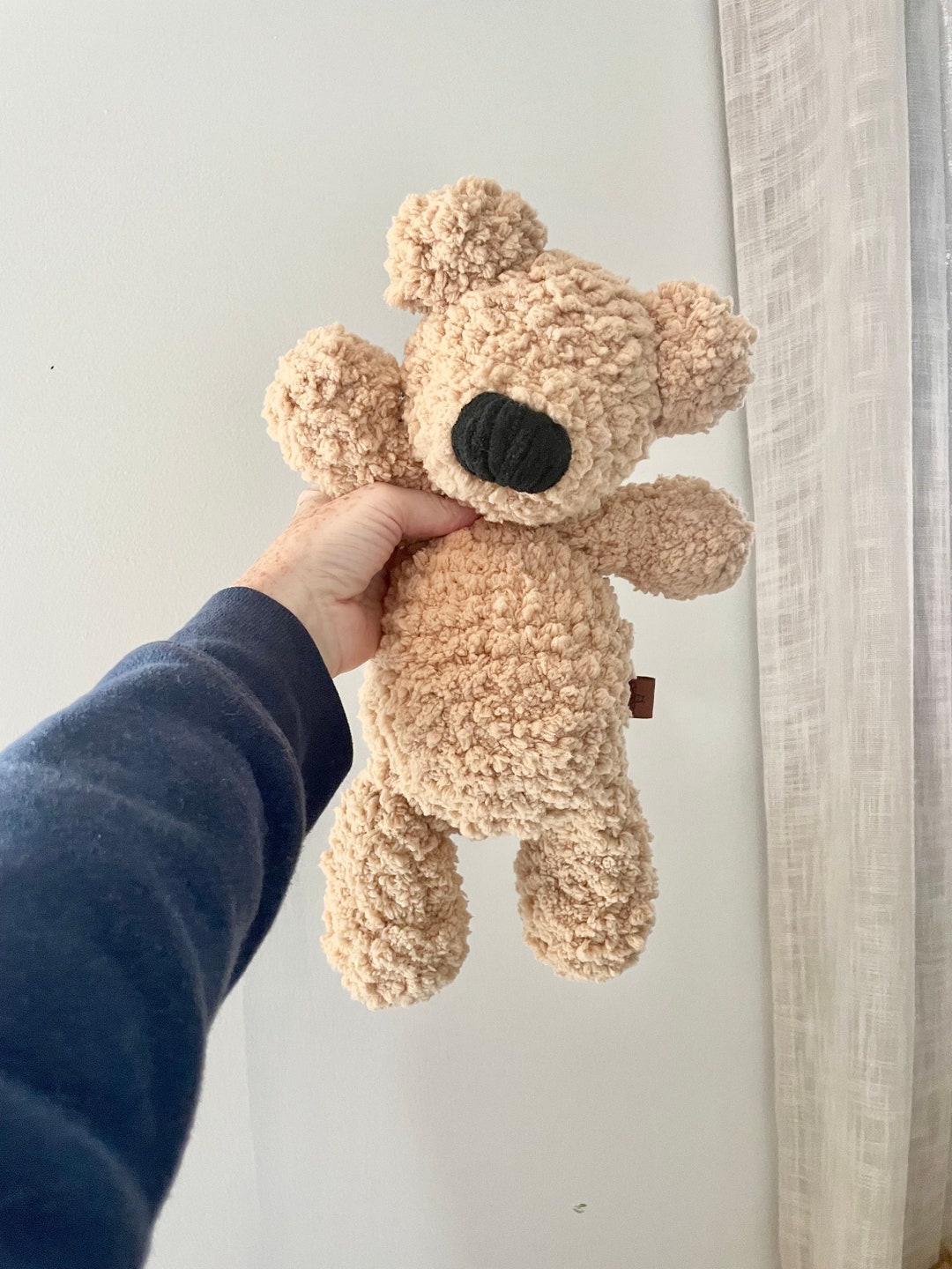 Made to Order || Jr. Bear Plushie || Baby Gift || Teddy Bear || Fuzzy ...
