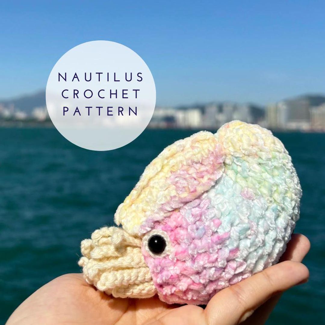Nautilus Crochet Digital Pattern/amigurumi Download Pattern - Etsy