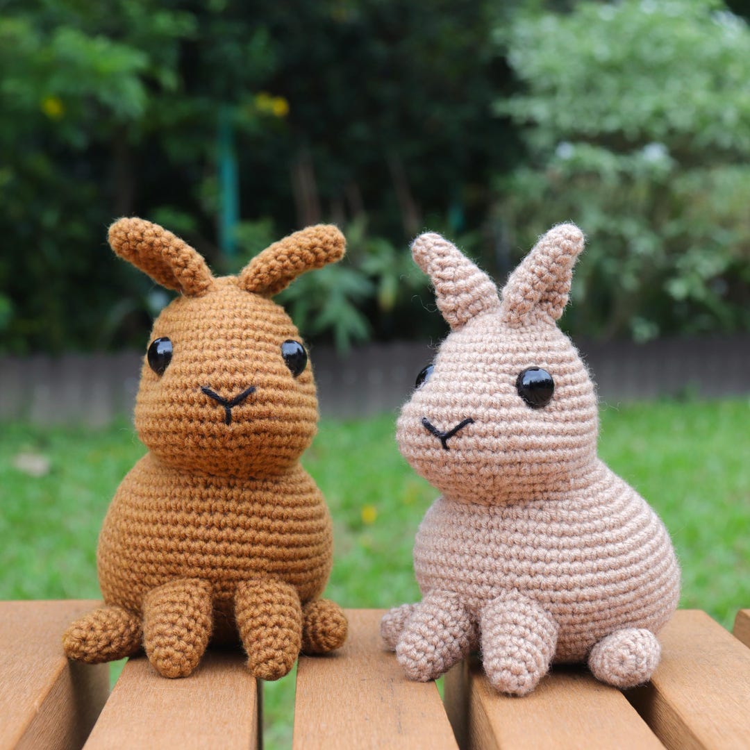 Sitting Realistic Rabbit Crochet Digital Pattern/amigurumi Download ...