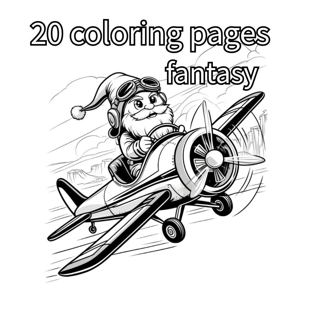20 Enchanted Coloring Pages With Elves, Dwarves and Other Fantastical ...