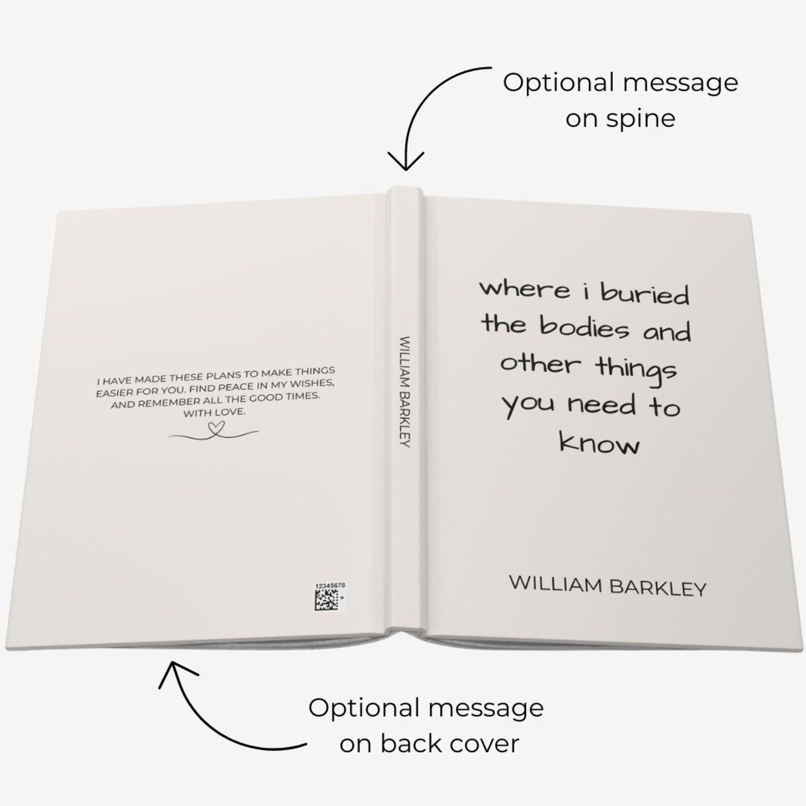 Personalized End of Life Planner, Funny Last Wishes Journal, When I Die ...