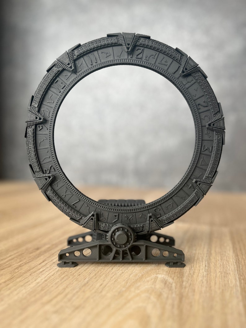 Stargate Movie Inspired Sci-fi Replica Working Clock Desk Stand Fan Art ...