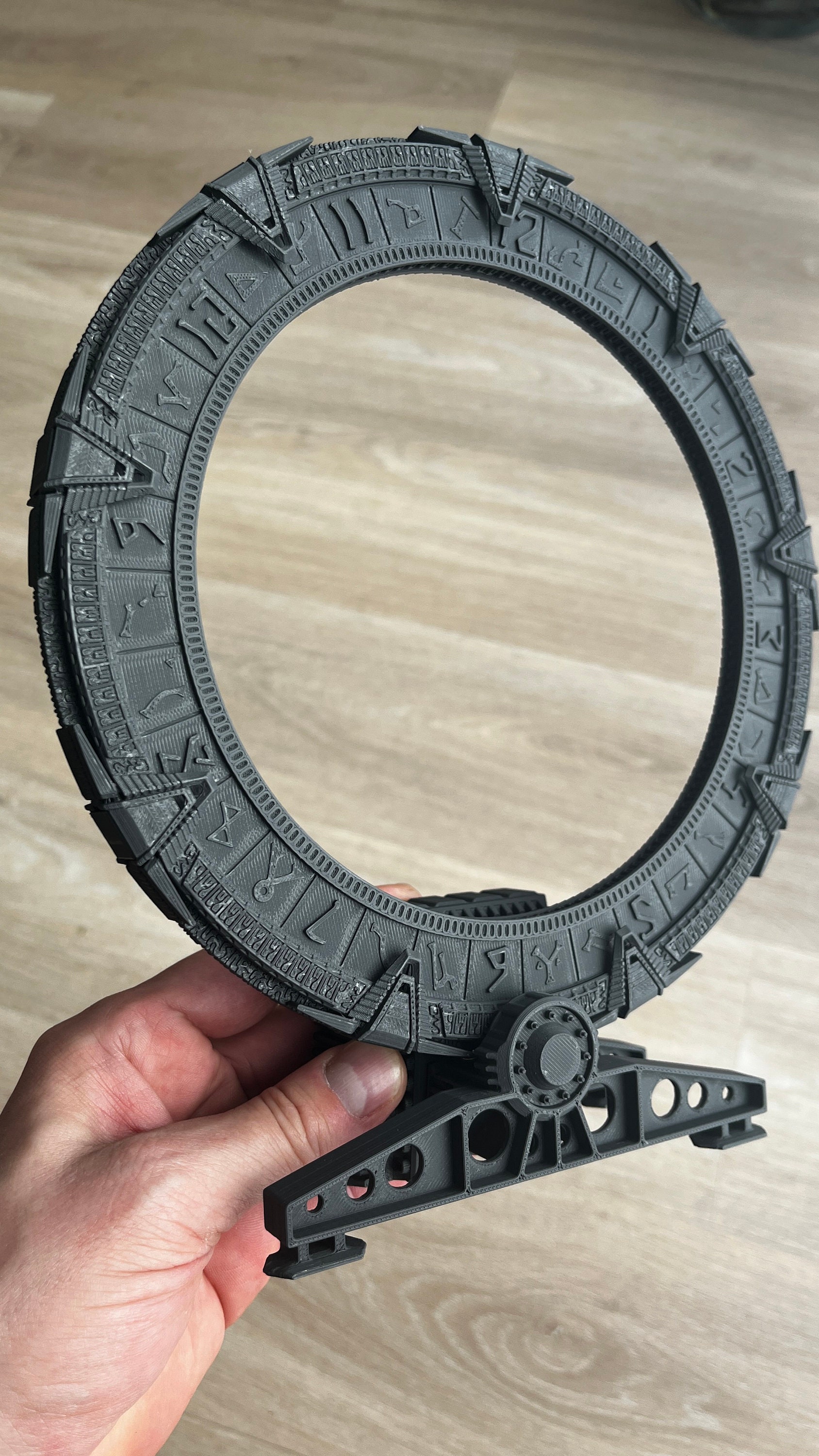 Stargate Movie Inspired Sci-fi Replica Working Clock Desk Stand Fan Art ...