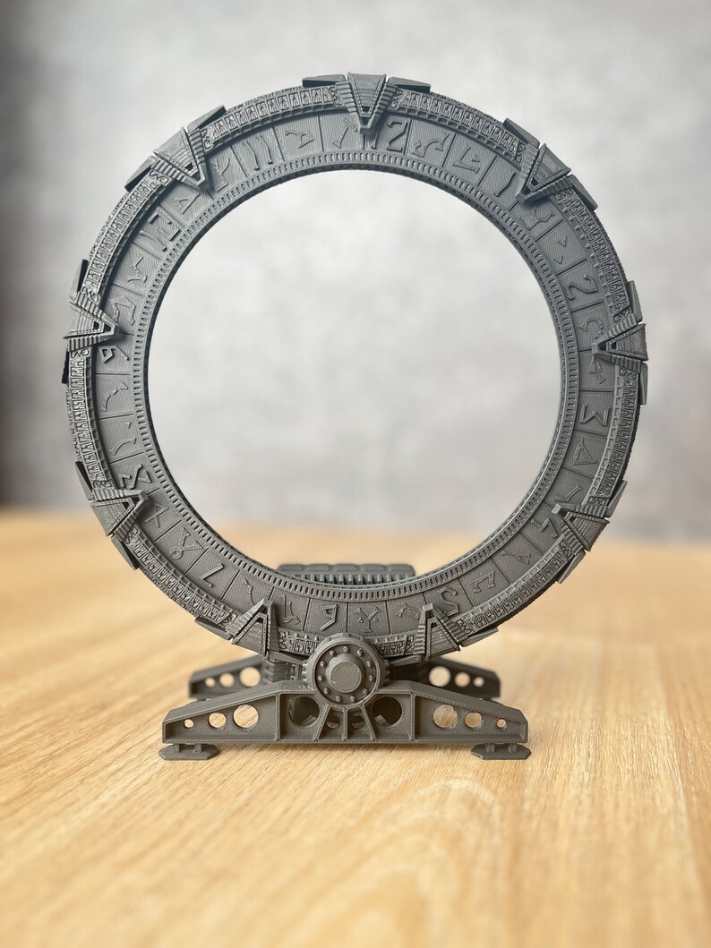 Stargate Movie Inspired Sci-fi Replica Working Clock Desk Stand Fan Art ...