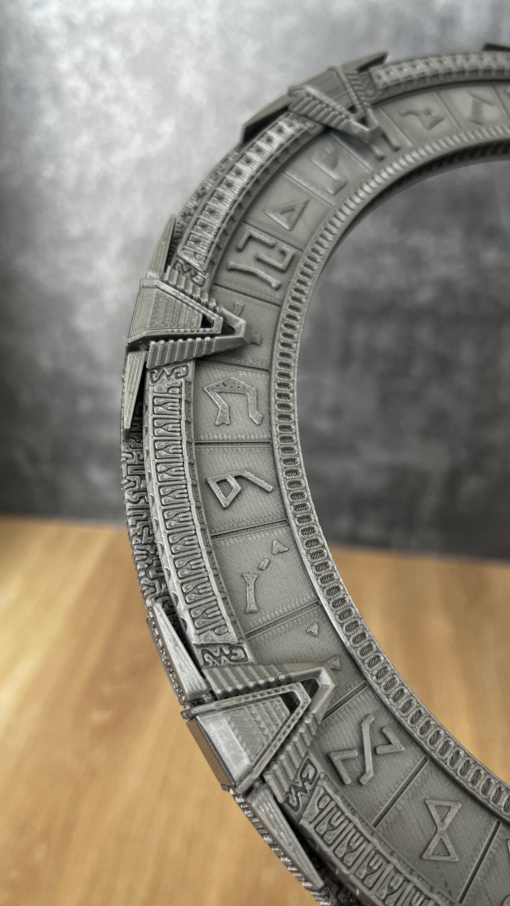 Stargate Movie Inspired Sci-fi Replica Working Clock Desk Stand Fan Art ...