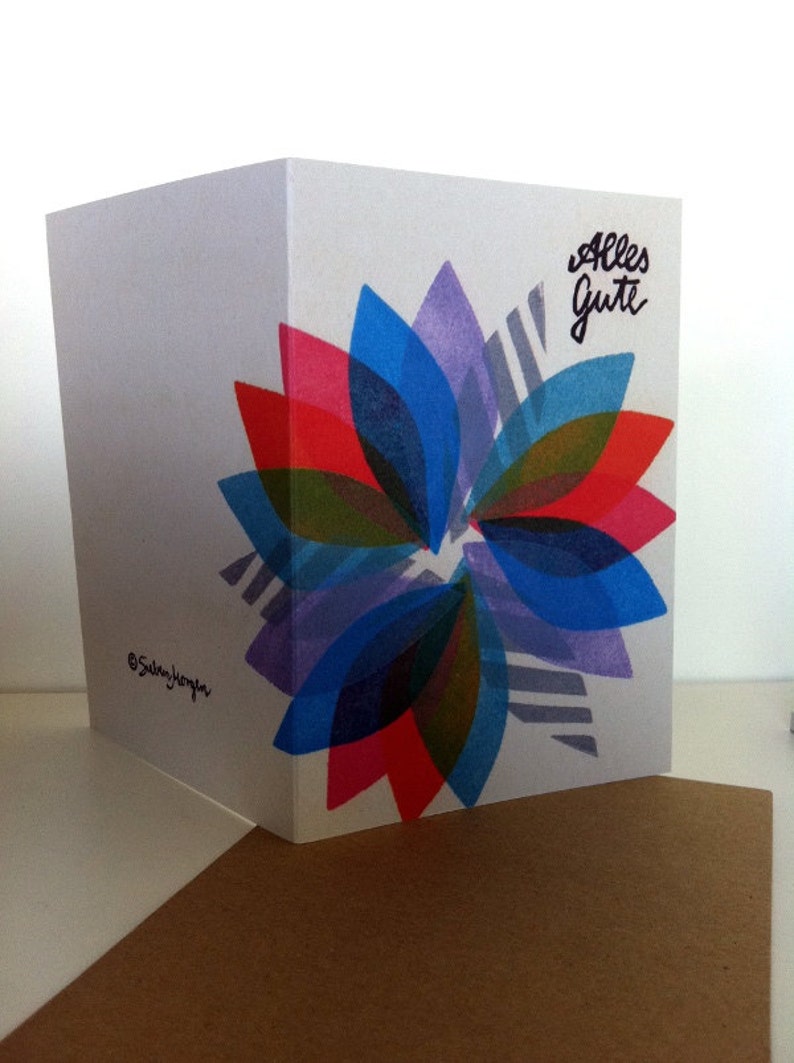 Alles Gute / Greeting Card - Etsy