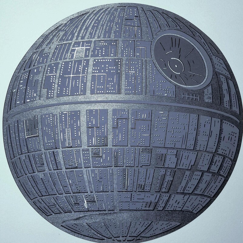 Death Star Wall Panel - Etsy