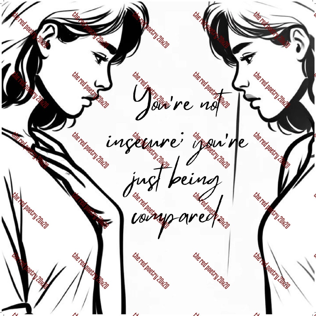 You Are Not Insecure Wall Art | Digital Art | Printable Wall Art Prints ...
