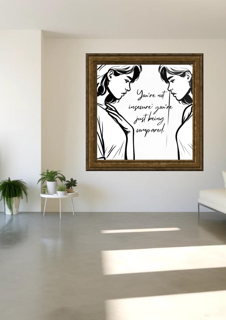 You Are Not Insecure Wall Art | Digital Art | Printable Wall Art Prints ...