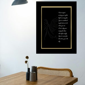 Self Love Poem Wall Art - Minimalist Poetic Canvas Print, Healing ...
