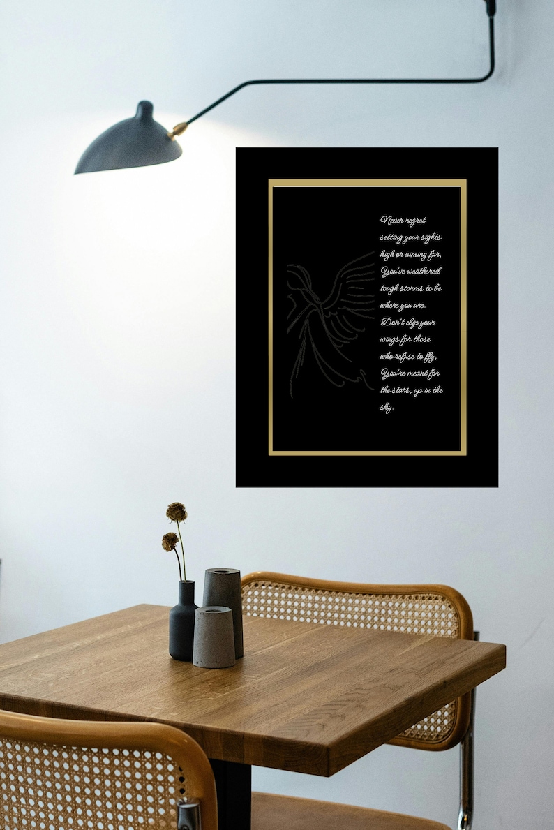 Self Love Poem Wall Art - Minimalist Poetic Canvas Print, Healing ...