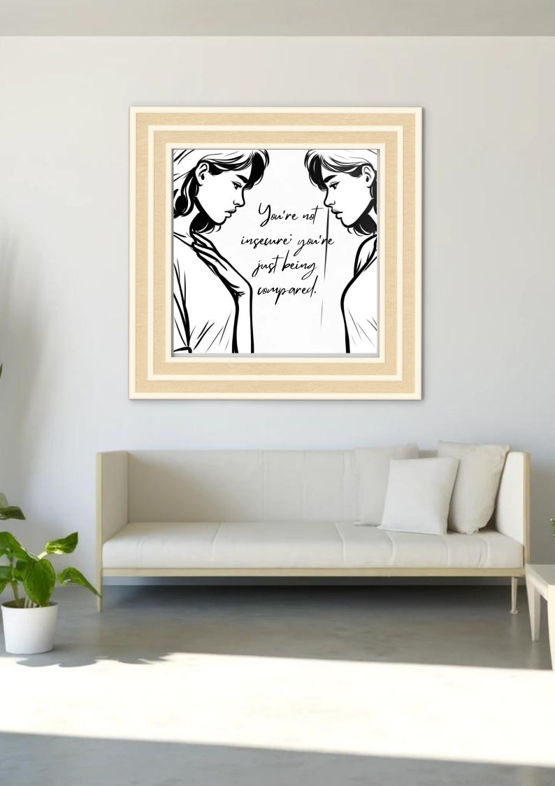 You Are Not Insecure Wall Art | Digital Art | Printable Wall Art Prints ...