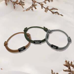 Waterproof Bracelet Custom Men's Engraved Bracelet,custom Bracelet for ...