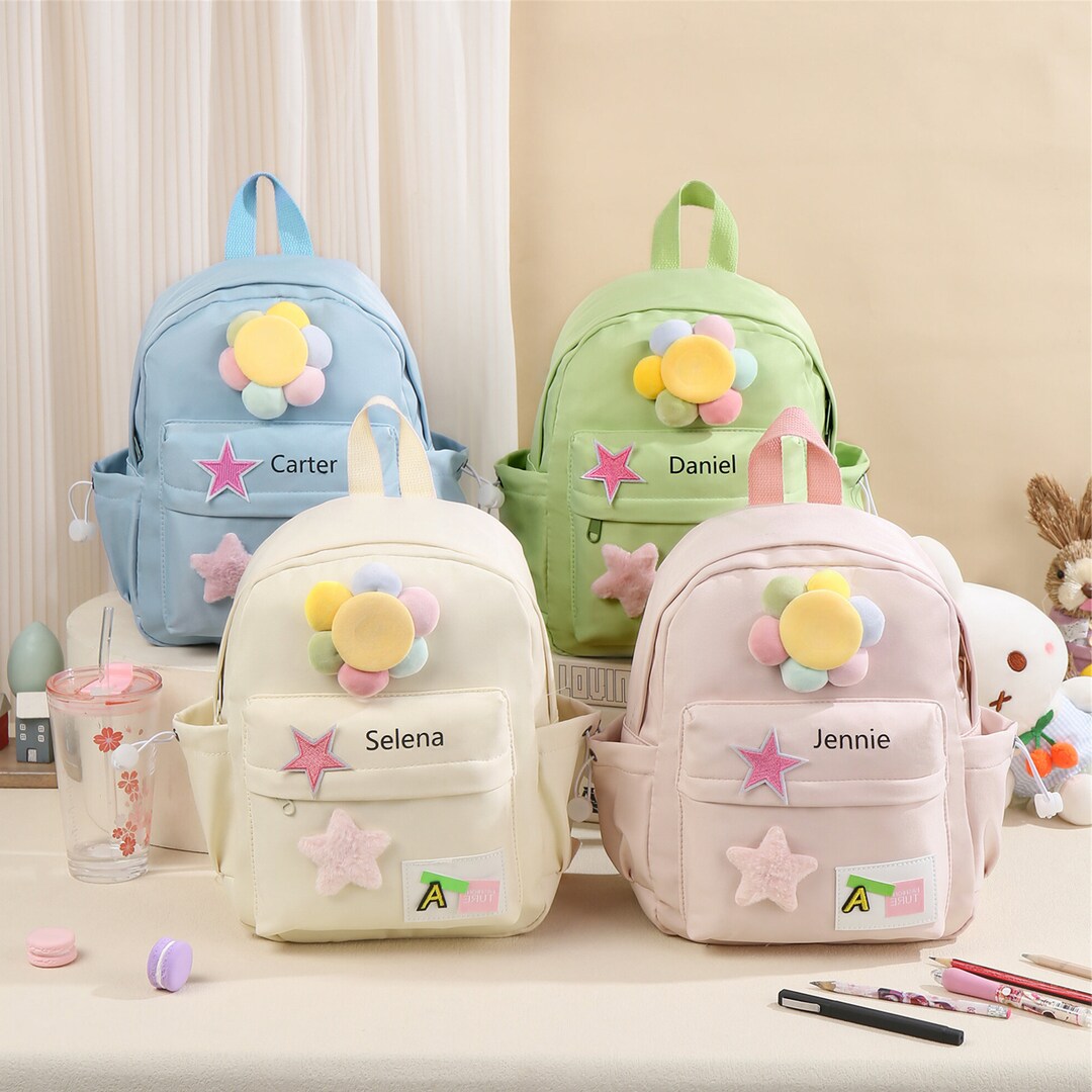 Custom Children School Bag Backpack Toddler Nursery Backpacks Back to ...