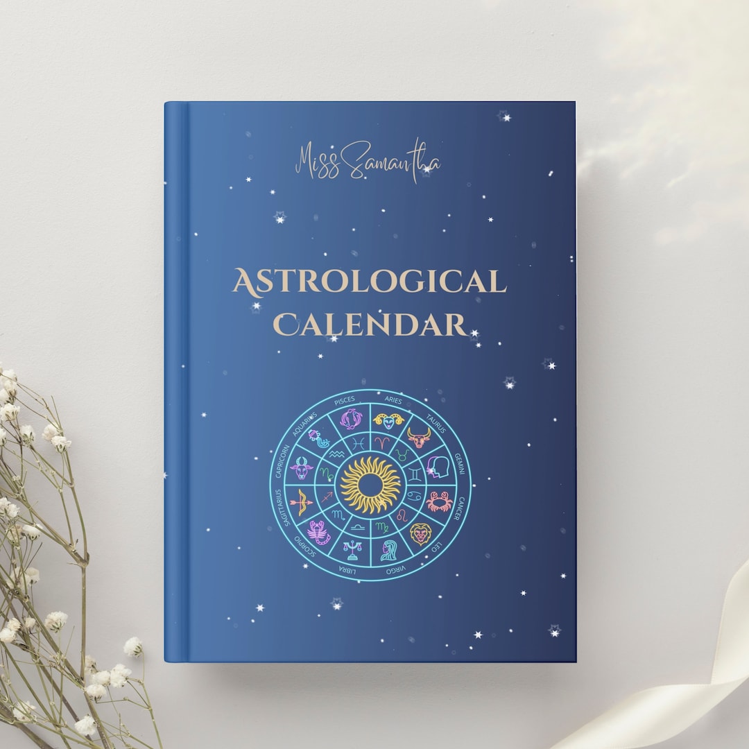 Personalized Astrology Calendar, Monthly Interpretations of Planetary ...
