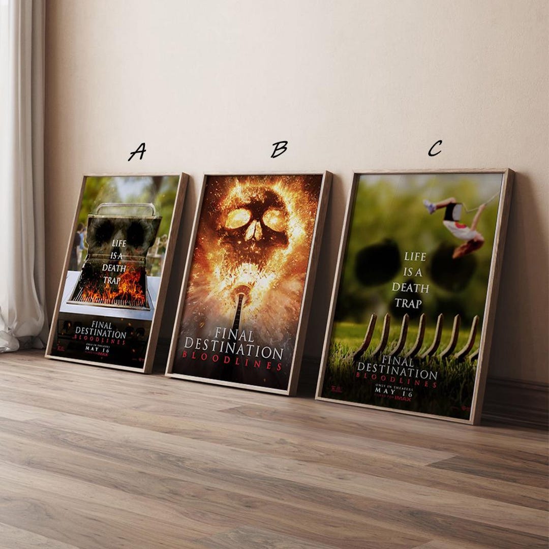 Final Destination Bloodlines Movie Poster, High Quality Canvas Print ...