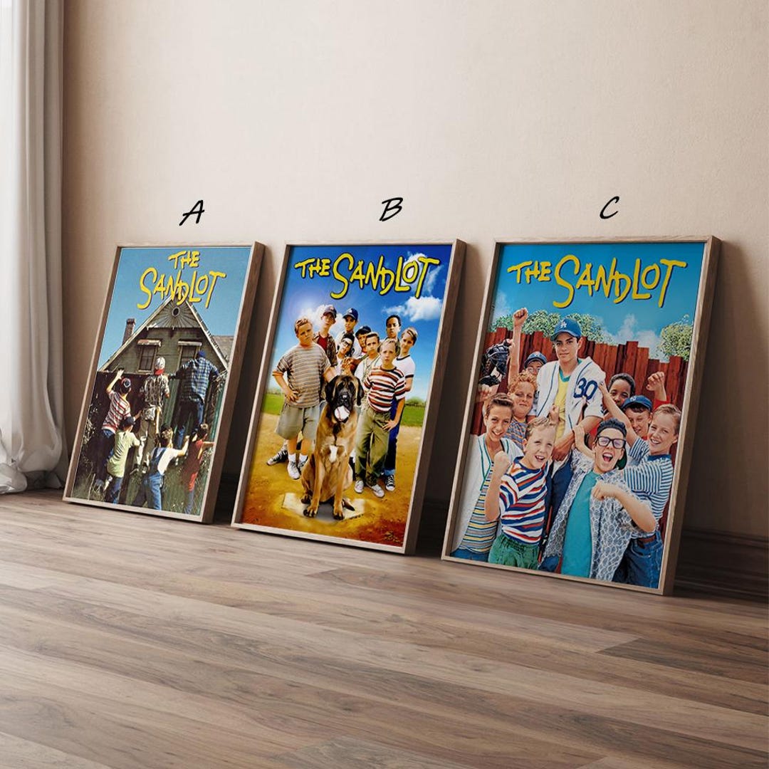 The Sandlot Movie Poster, High Quality Canvas Print Art Posters, Gift ...