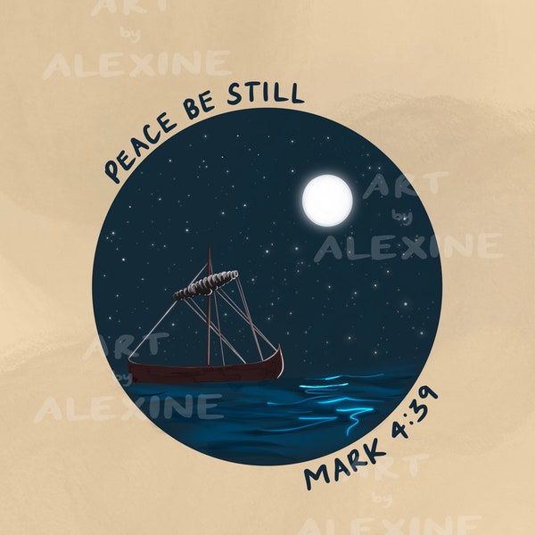Peace Be Still - Etsy