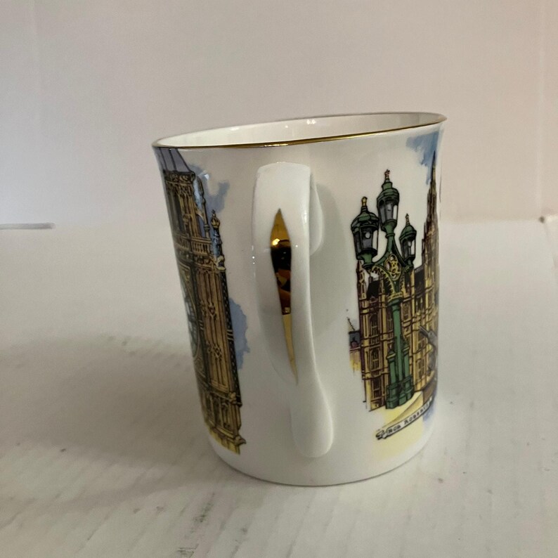 Set of 2 Hudson Middleton Porcelain Mugs “the London Collection” by Rob ...