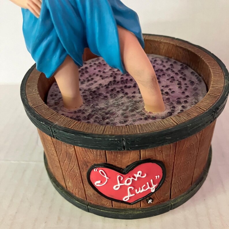 I Love Lucy Stomping Grapes Music Box, CBS, Desilu, Limited Ed ...
