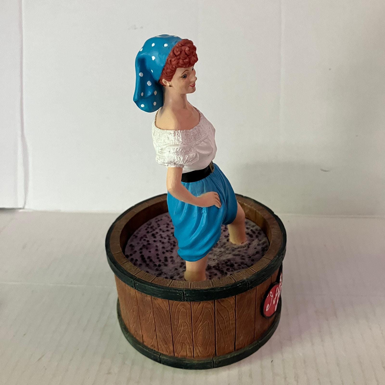 I Love Lucy Stomping Grapes Music Box, CBS, Desilu, Limited Ed ...