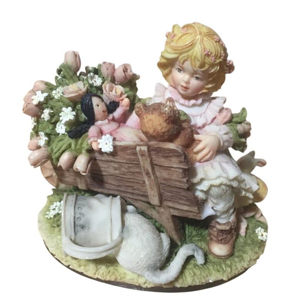 Enesco, “isn't This Pretty” Laura’s Attic Figurine, Artist Karen Hahn ...