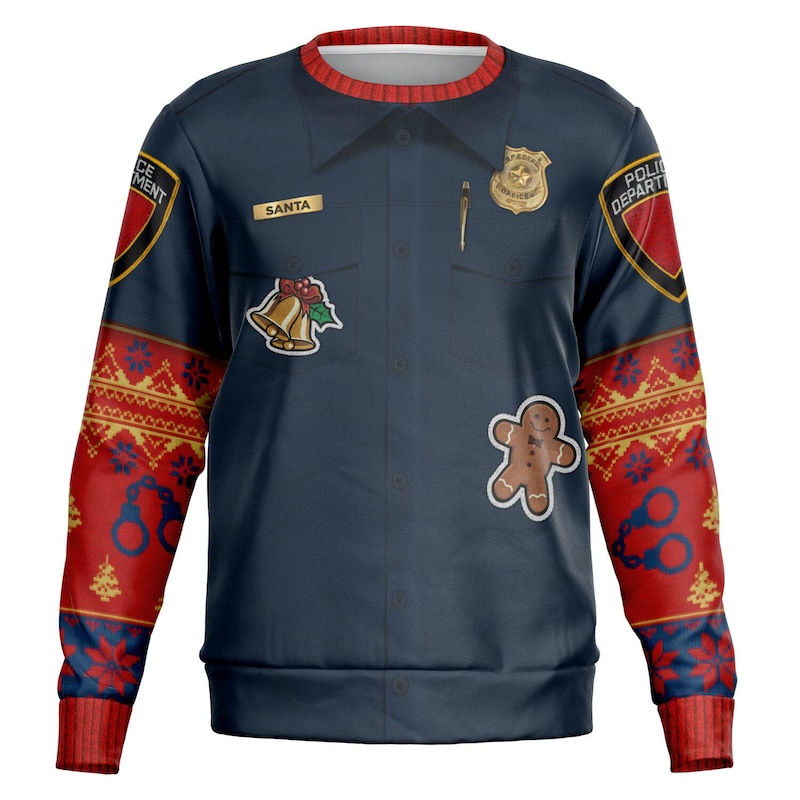 Police Sweater - Etsy