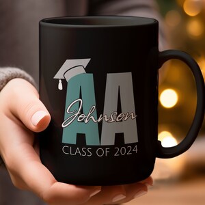 Personalized Graduation Mug, Associate of Arts (AA) Degree, Custom Name ...